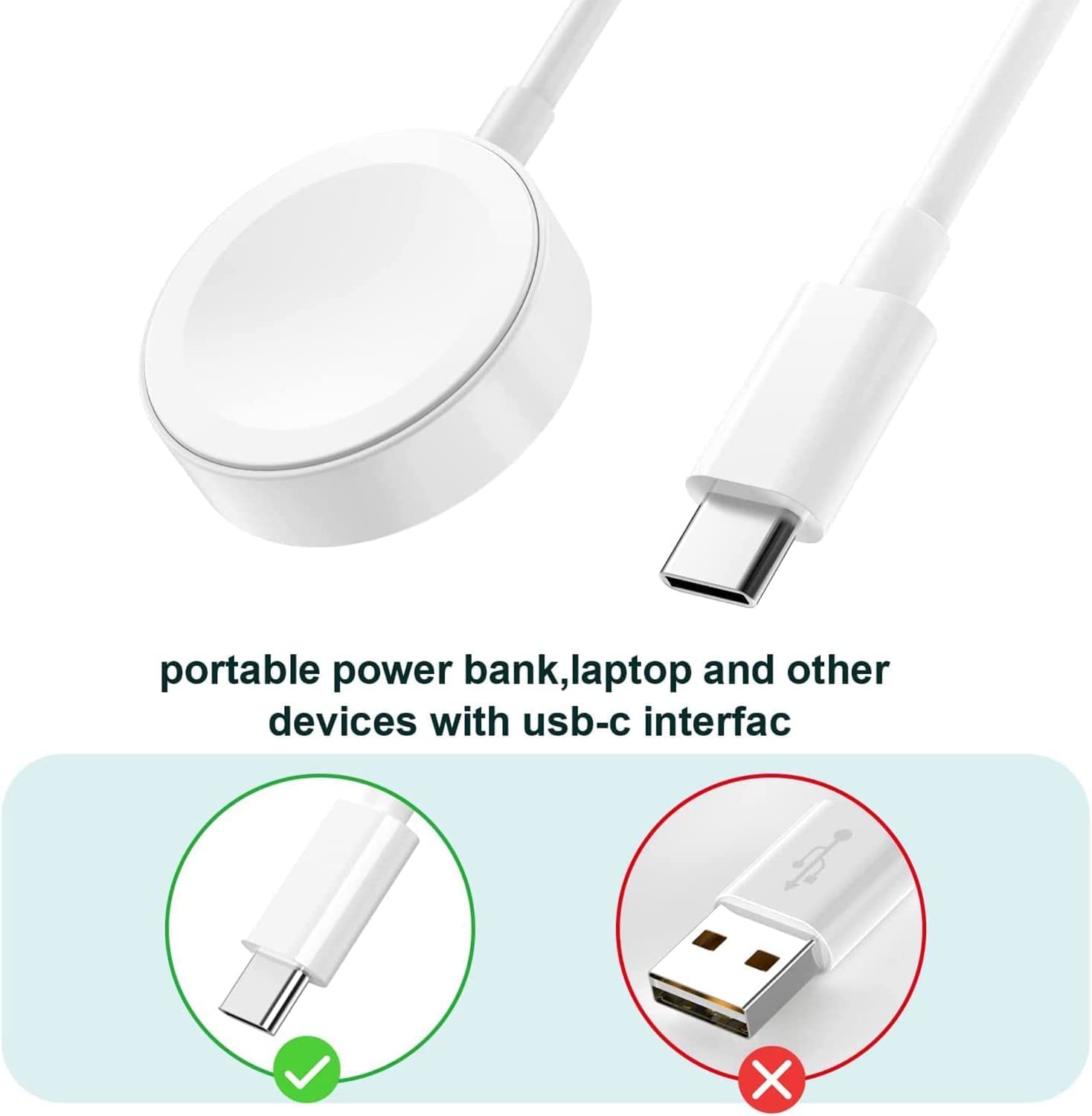 מטען לאפל ווטש אולטרה | מטען מגנטי מהיר ל apple watch ultra charger